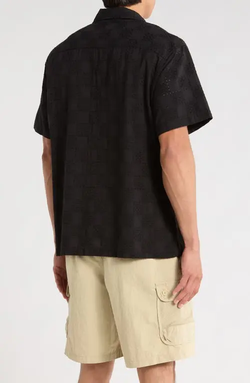 VANS Wayside Eyelet Embrodiered Camp Shirt