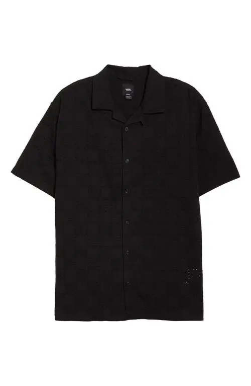 VANS Wayside Eyelet Embrodiered Camp Shirt
