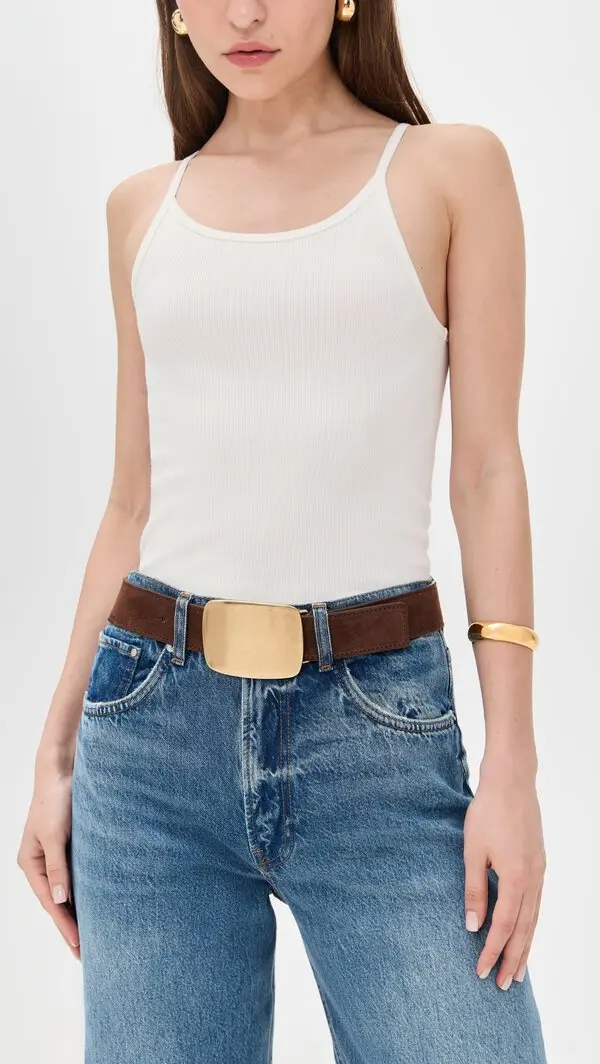 B-low The Belt Leighton Belt - Chocolate/brass