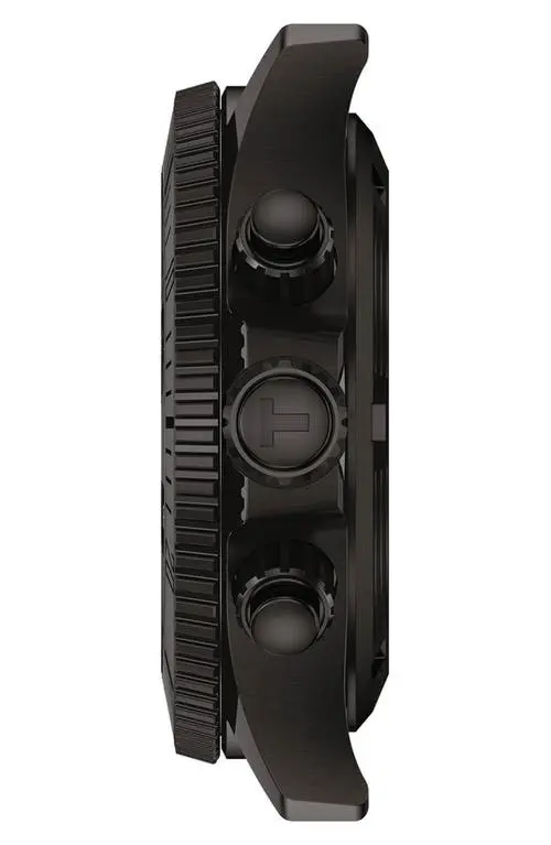 TISSOT Seastar 1000 Chronograph Silicone Strap Watch - Grey Gradient