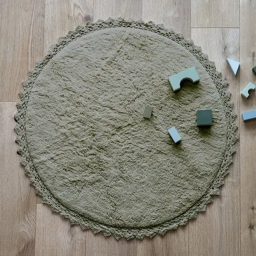 NATTIOT Rug Perla - Olive Green