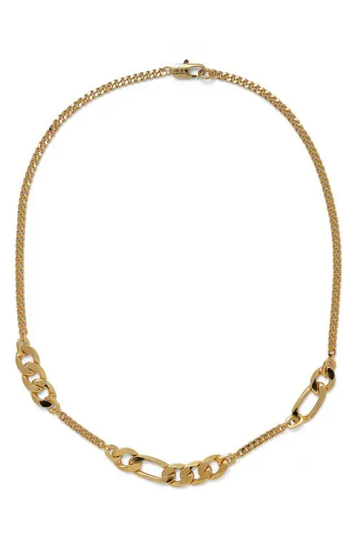 Lady Grey Large Trace Necklace - Gold