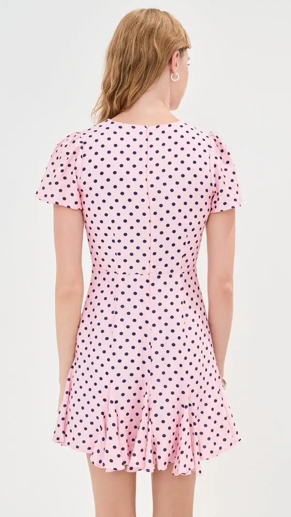 LE BOP Georgia Dress - Pink Dot