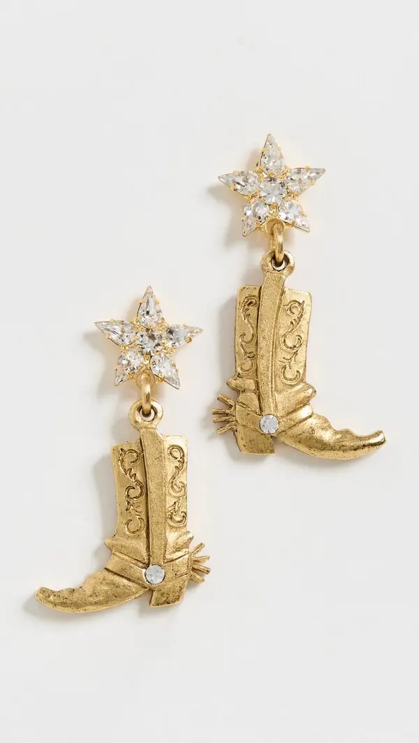 ELIZABETH COLE Boots Dangle Earrings