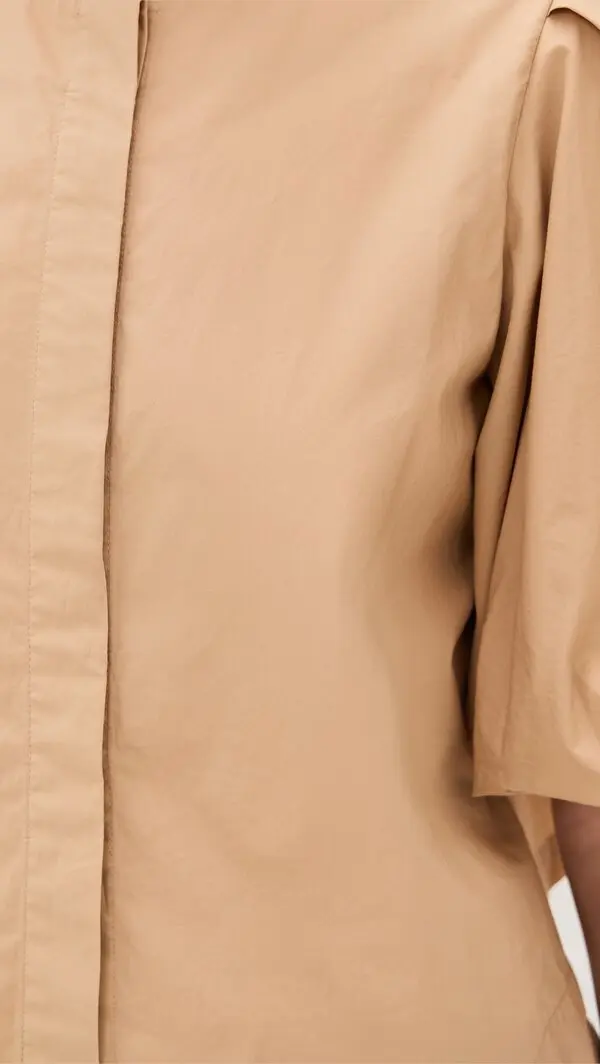 LE BOP Liza Puff Sleeve Shirt - Tan