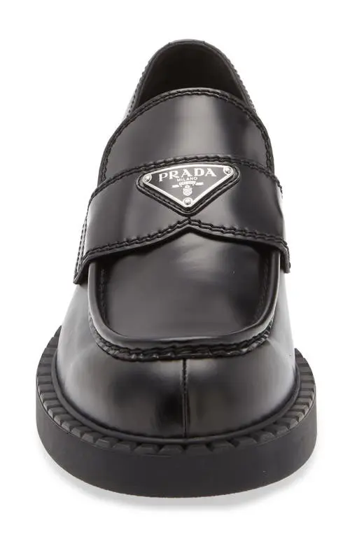 Prada Leather Loafer - Nero