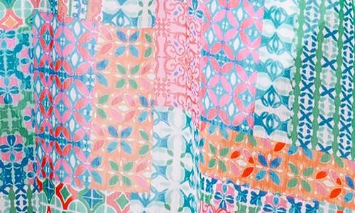 BLEU BY ROD BEATTIE Ibiza Bohemia Chiffon Cover-up Caftan - Multi