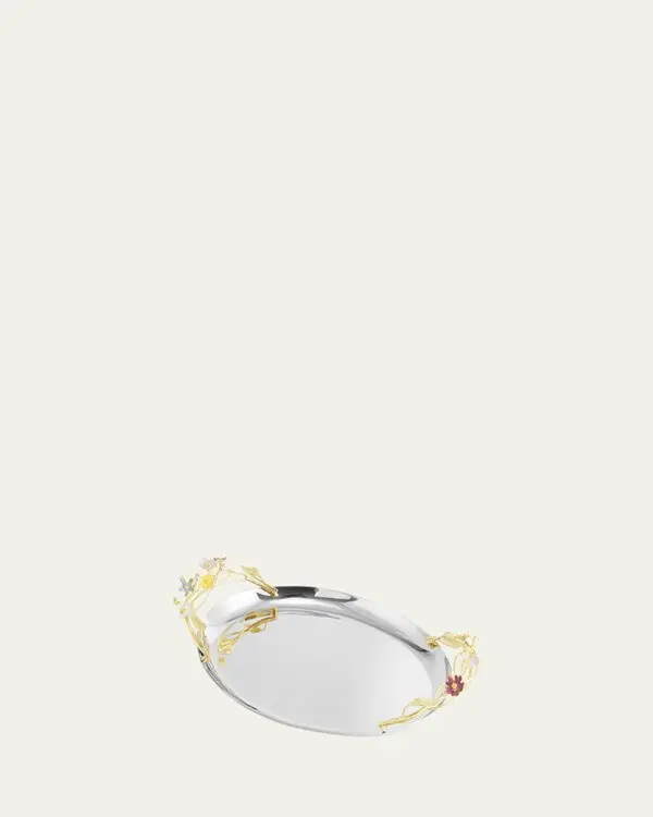 Michael Aram Wildflowers Oval Tray - Multi