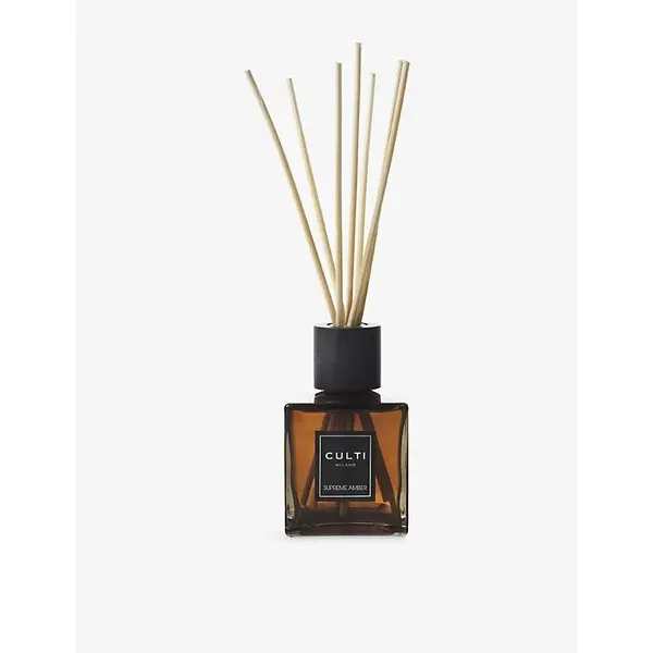 CULTI Supreme Amber Scented Classic Decor Diffuser Set