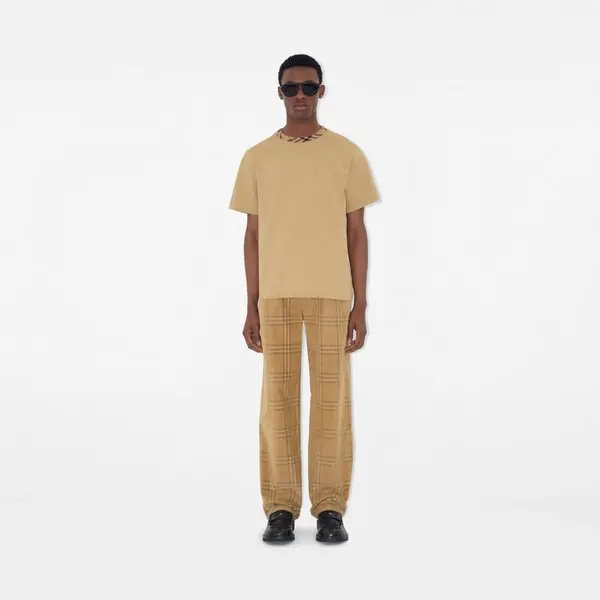 Burberry Check Corduroy Trousers