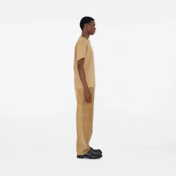 Burberry Check Corduroy Trousers