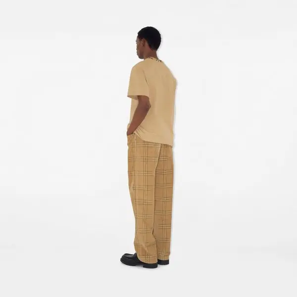 Burberry Check Corduroy Trousers