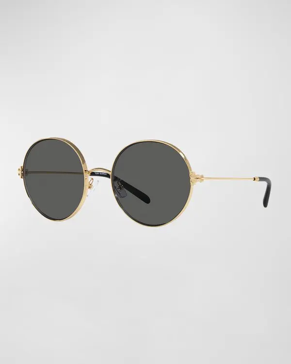 New Tory Burch T Monograms Black Sunglasses Tory Burch T Monogram square sunglasses for Women - Black in  main image 3