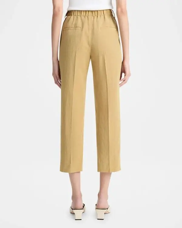 Vince Mid-rise Straight Cropped Pants