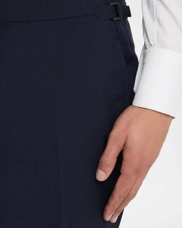 TOM FORD O'connor 120s Wool Trousers - Midnight Blue