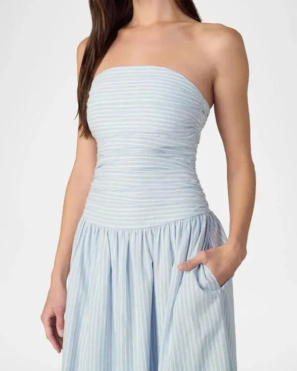 JOE & APOS;S JEANS The Reina Strapless Maxi Dress