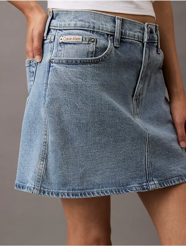 Calvin Klein Denim Mini Skirt