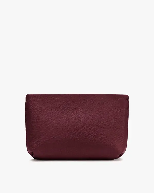 Cuyana Nano Zipper Pouch - Cherry