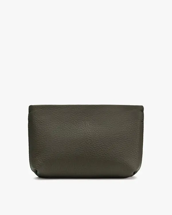 Cuyana Nano Zipper Pouch - Dark Green