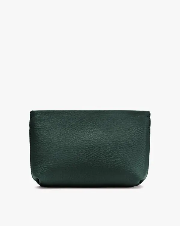 Cuyana Nano Zipper Pouch - Forest
