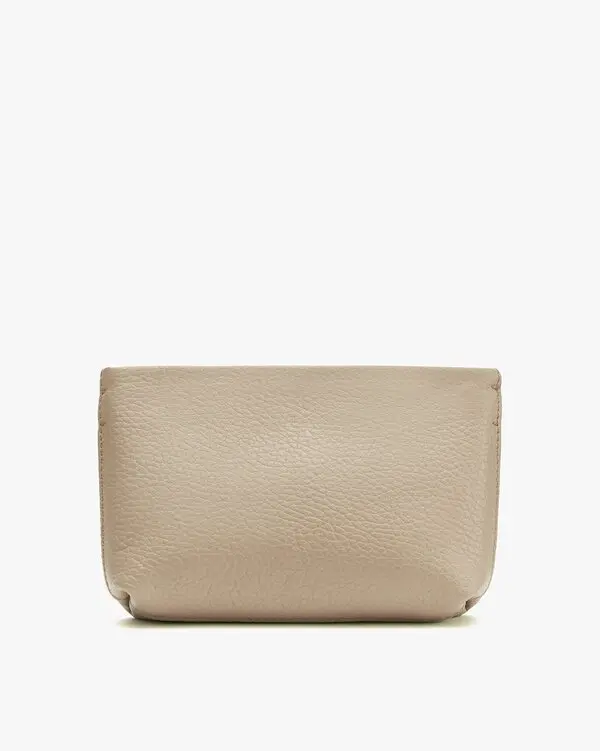 Cuyana Nano Zipper Pouch - Stone
