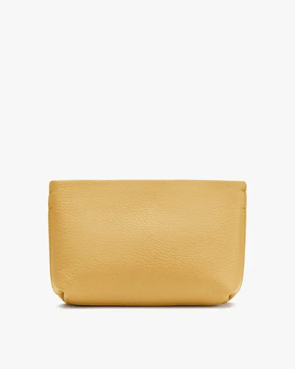 Cuyana Nano Zipper Pouch - Yellow