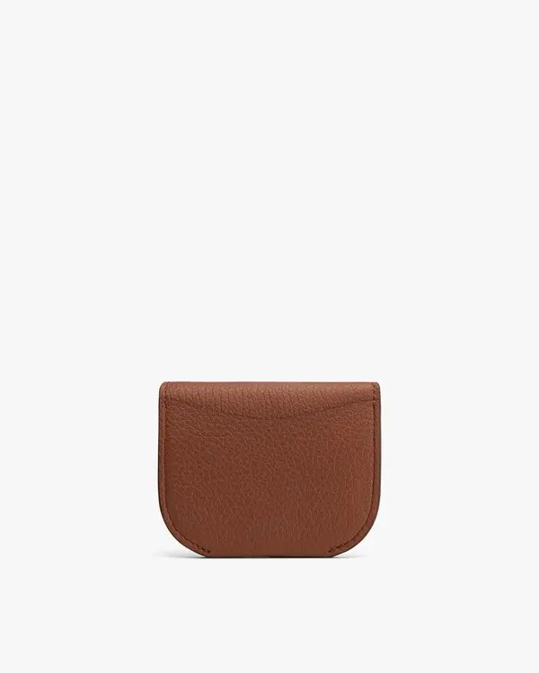Cuyana Fold Cardholder - Dark Chestnut