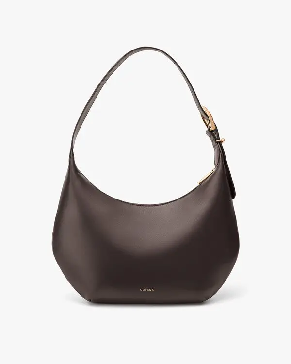 Cuyana Celestia Shoulder Bag - Mocha