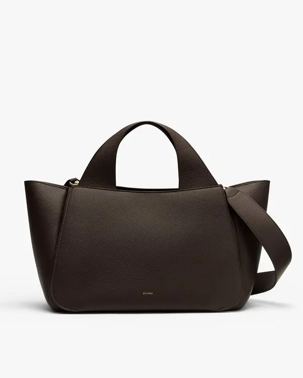 Cuyana Mila Satchel Bag - Mocha