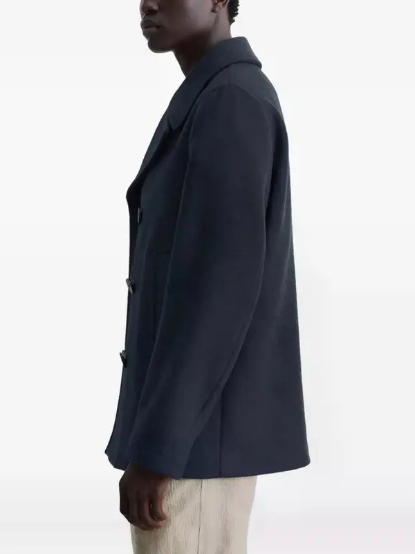 Marc O'polo Double-breasted Pea Coat - Blue