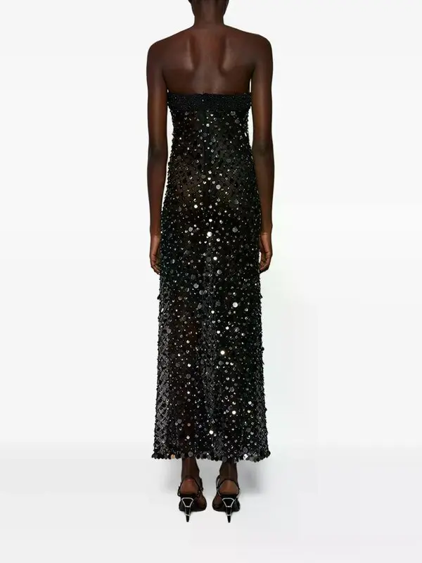 ROBERTA EINER Sequin-embellished Midi Dress