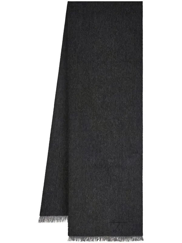 FERRAGAMO Chevron Scarf - Grey