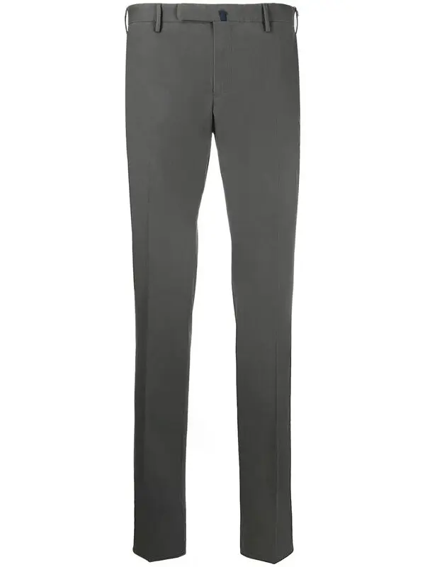 Incotex Summer Poplin Trousers - Grey