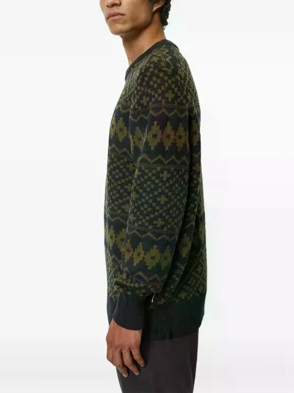 Marc O'polo Patterned Crew-neck Sweater