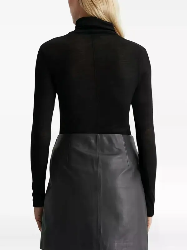 Marc O'polo Roll-neck Long-sleeve Top - Grey