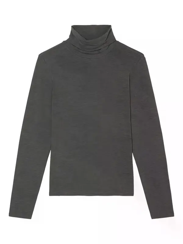 Marc O'polo Turtleneck Long-sleeved Top - Grey