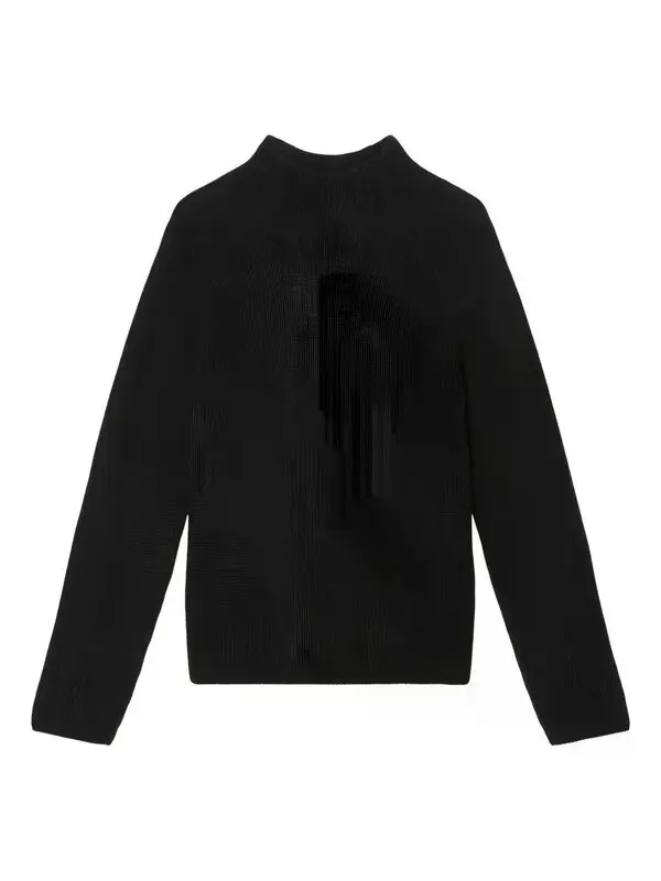 Marc O'polo Ribbed High-neck Jumper - Black