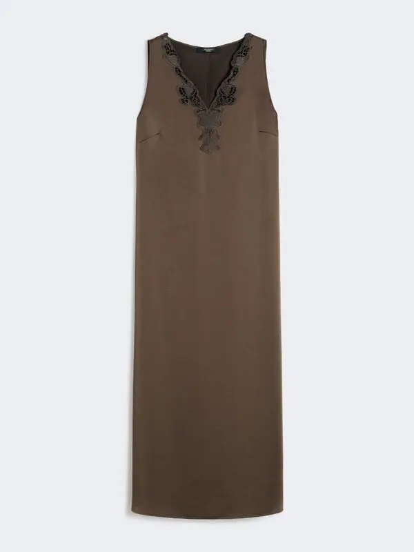 Max Mara Long Satin Dress