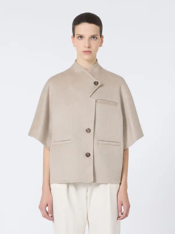 Max Mara Cashmere Drap Cape