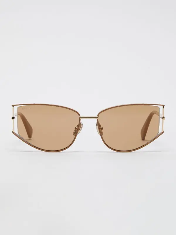 Max Mara Cat-eye Sunglasses - Camel