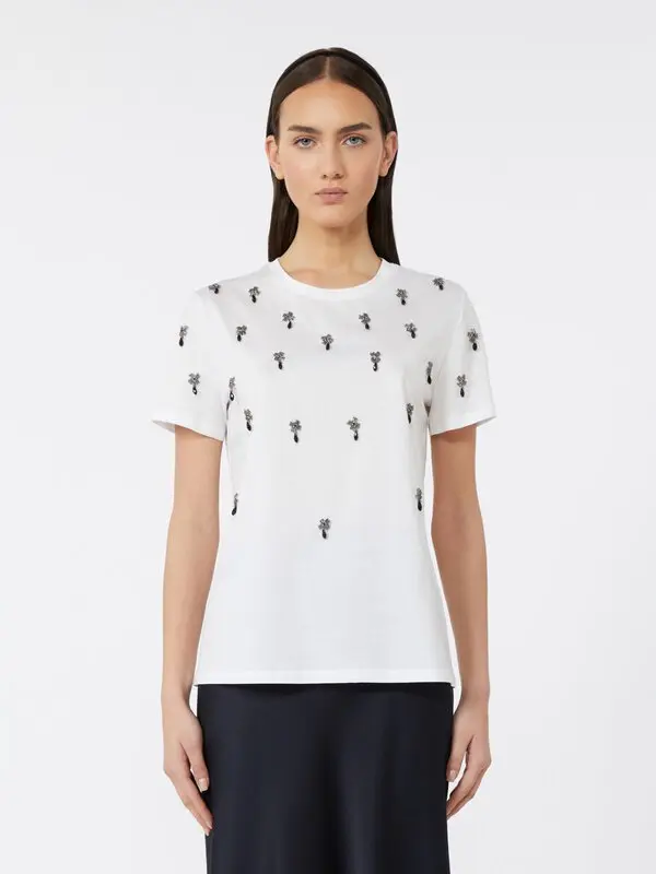 Max Mara Couture Jersey T-shirt