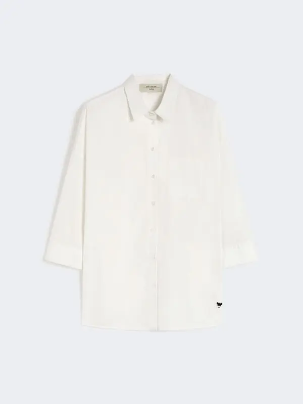 Max Mara Flared Poplin Shirt