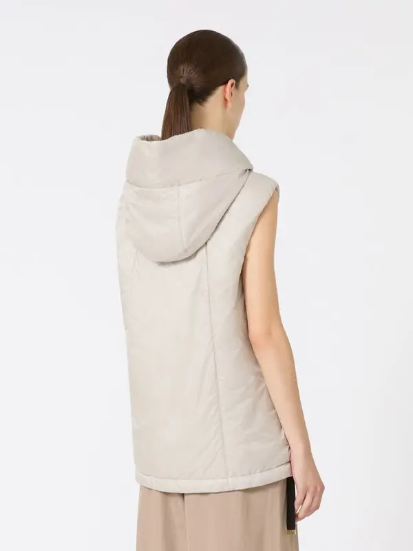 Max Mara Padded Water-repellent Gilet - Beige