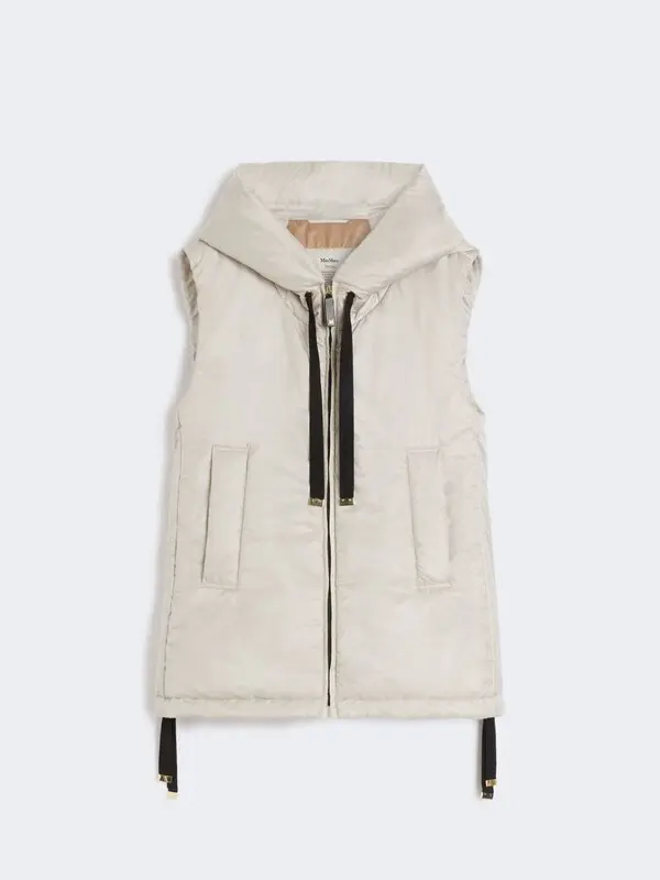 Max Mara Padded Water-repellent Gilet - Beige