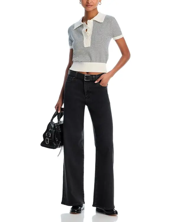 FRAME Le Slim Palazzo Jeans - Destroyer