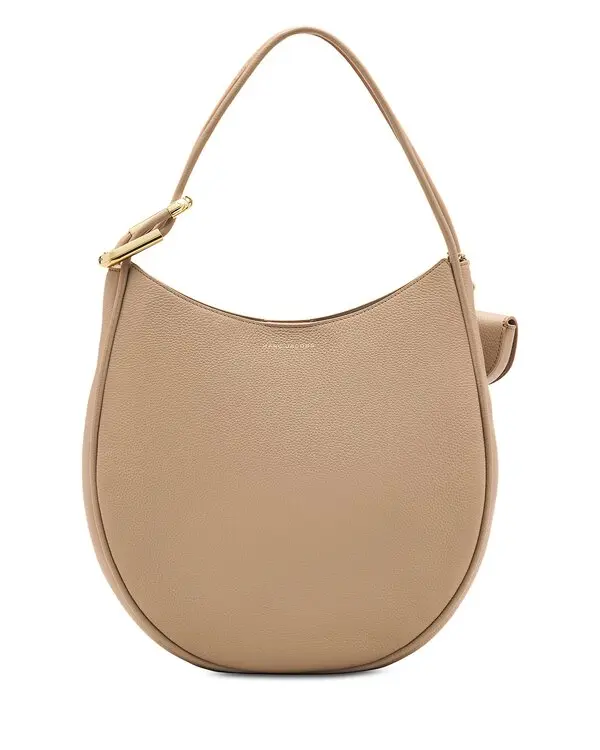 Marc Jacobs Large Leather Hobo Bag - Camel