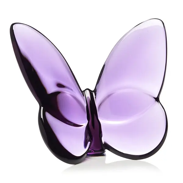 THE MARTHA, BY BACCARAT 2.5 Lucky Crystal Butterfly - Purple