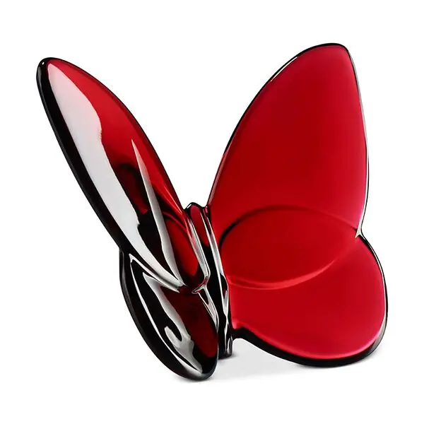 THE MARTHA, BY BACCARAT 2.5 Lucky Crystal Butterfly - Red