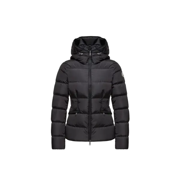 Moncler Avoce Hooded Short Down Jacket - Black | Editorialist