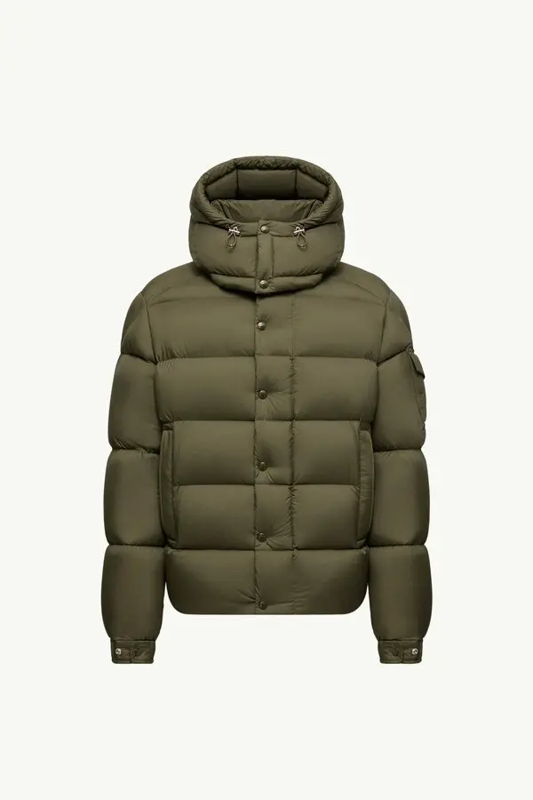 Moncler Maya 70 Hooded Down Jacket - Green